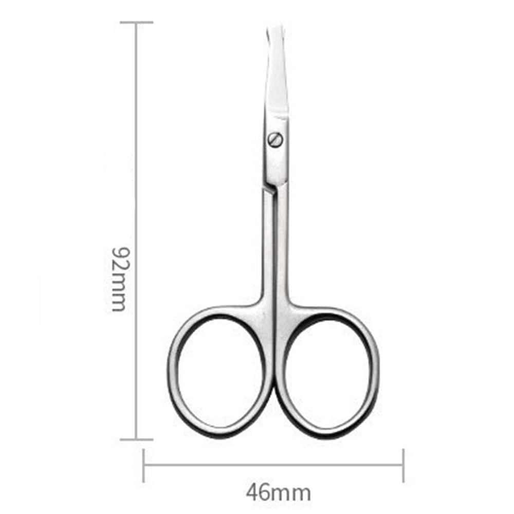 Premium Eyebrow Scissors Multi-Purpose Stainless Manicure Trimmer ...