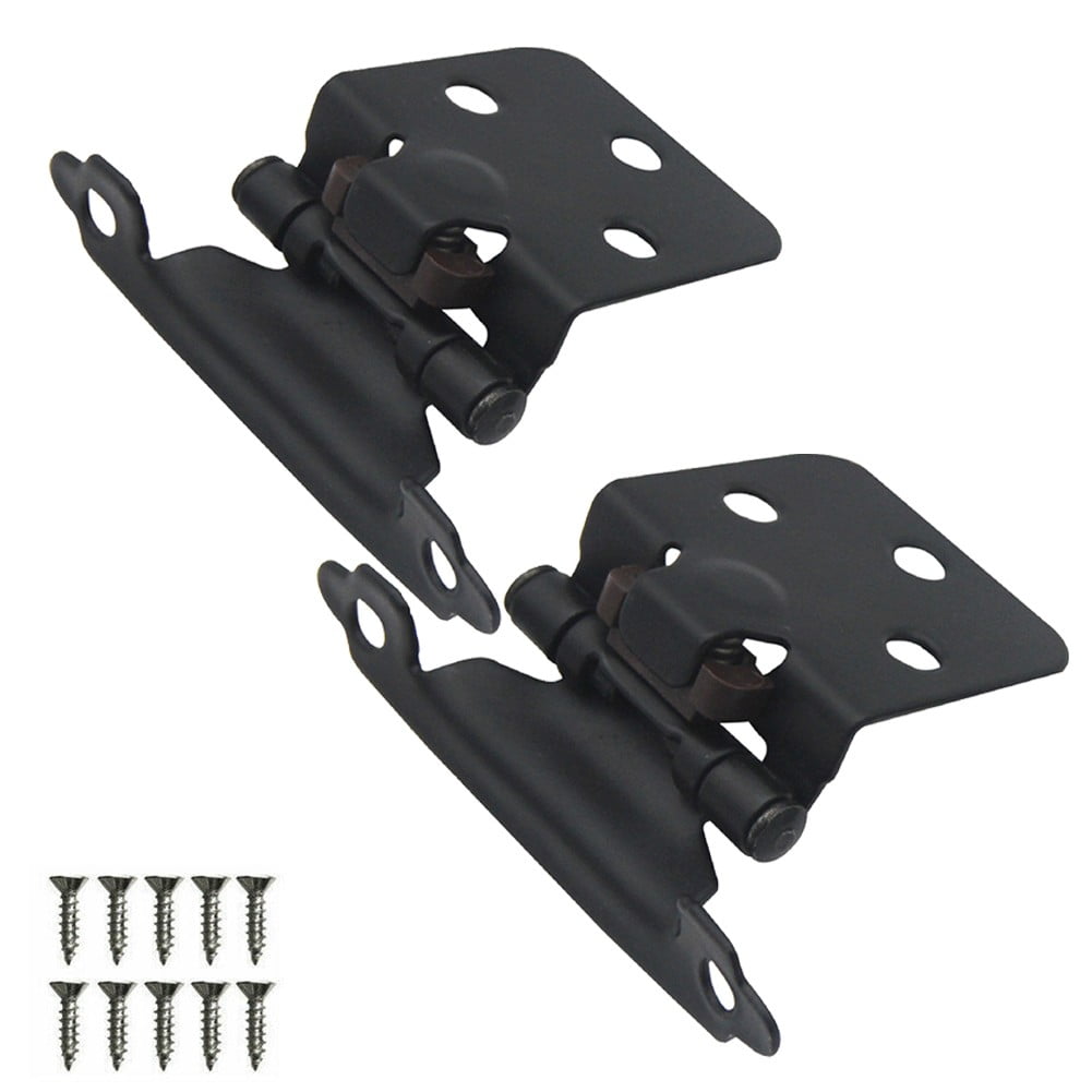 Premium Face Mount Hinge for Kitchen Cupboard Doors Self Closing (2 ...