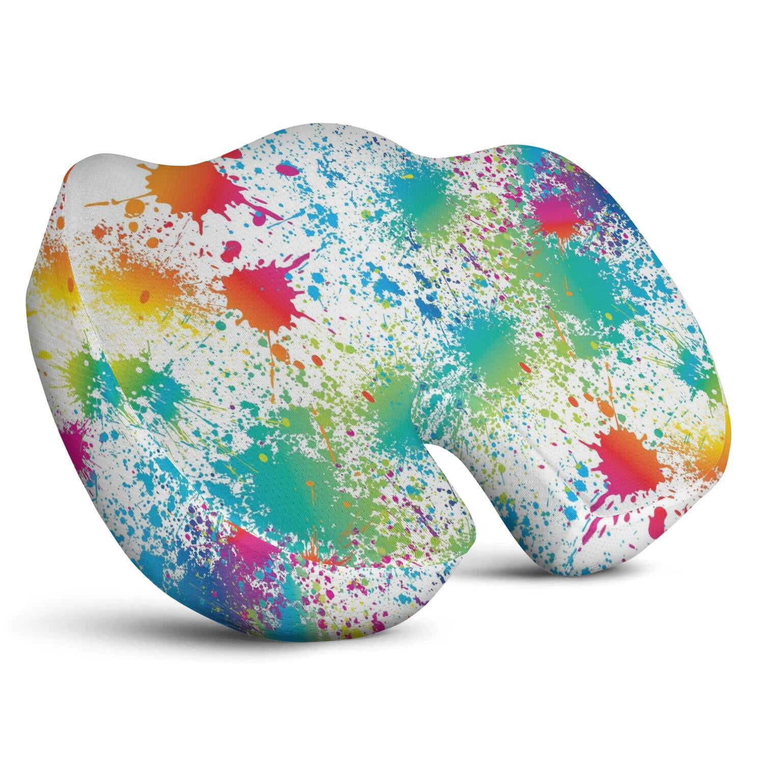 Premium Fashion Pattern Memory Foam Seat Cushion Ergonomic Chair Pad ...