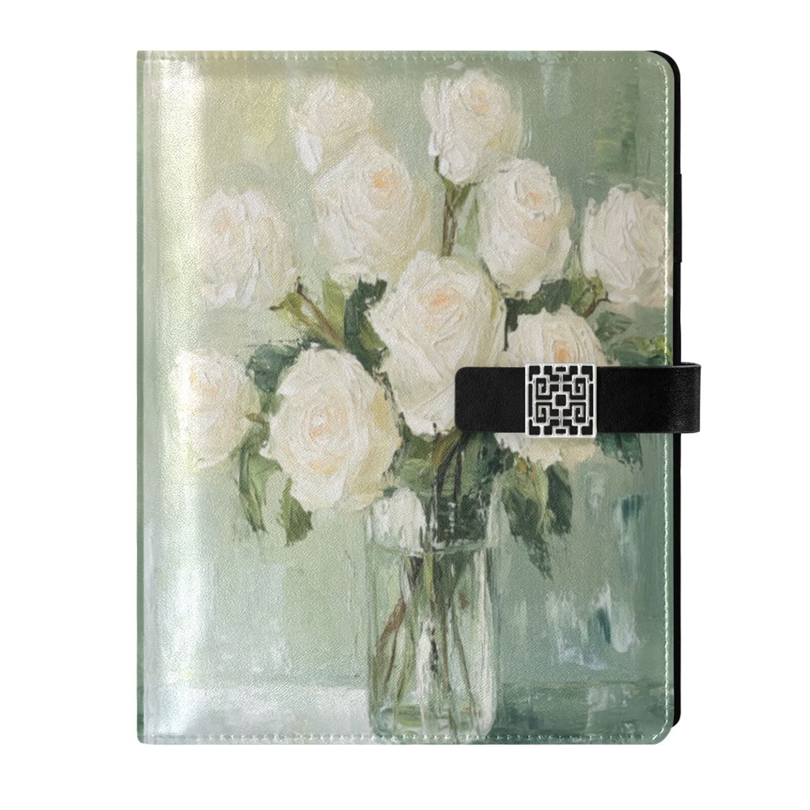 Premium Faux Leather Notebook - Refillable, Multi-Functional Organizer ...