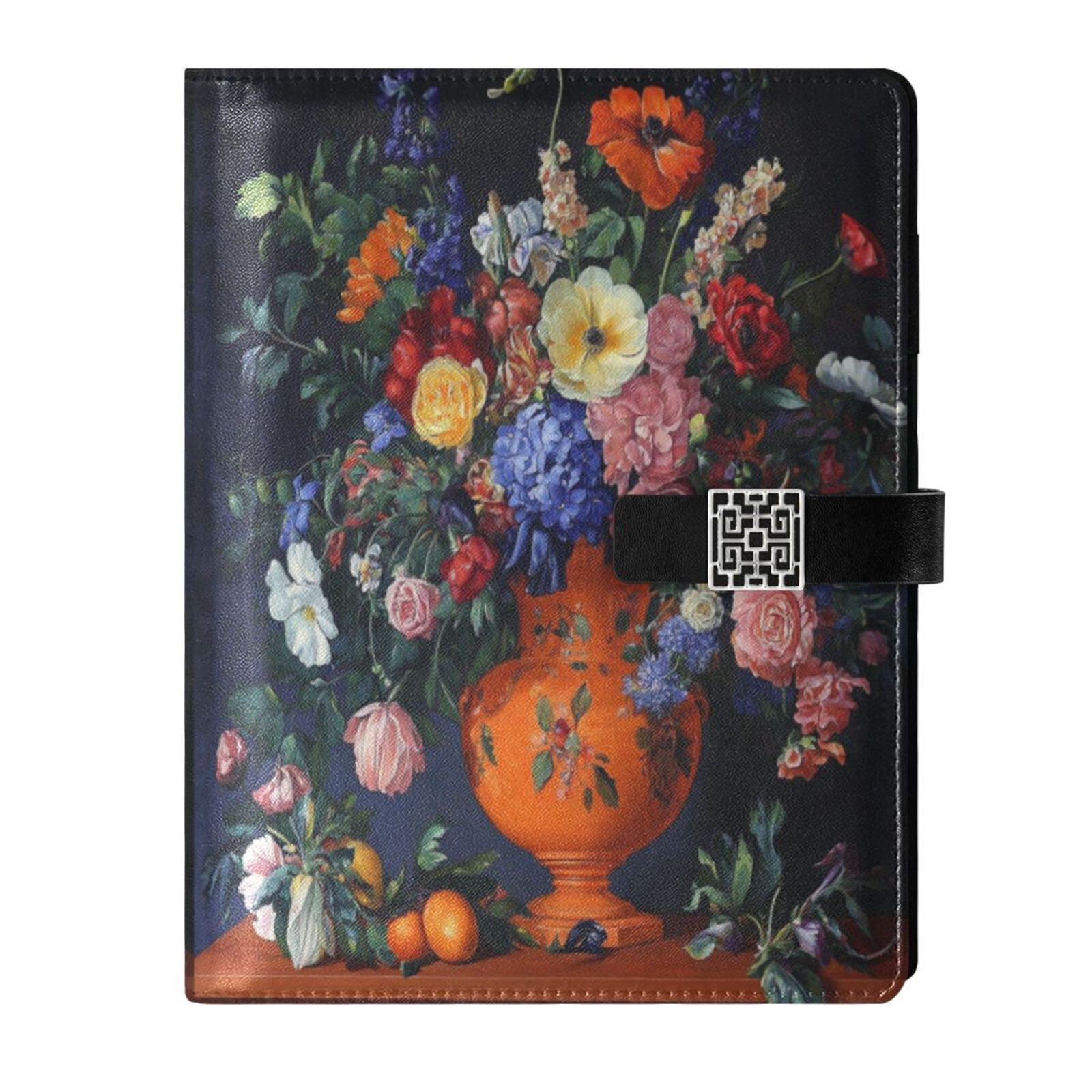 Premium Faux Leather Notebook - Refillable, Multi-Functional Organizer ...