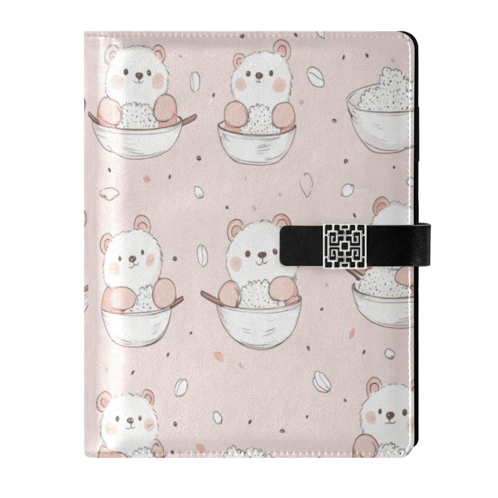 Premium Faux Leather Notebook - Refillable, Multi-Functional Organizer ...