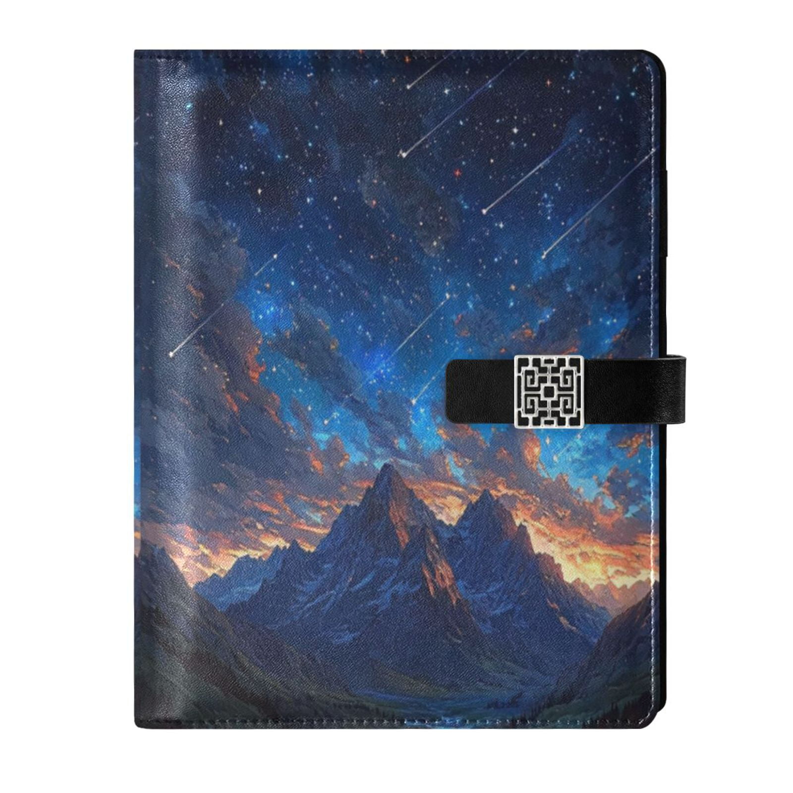 Premium Faux Leather Notebook - Refillable, Multi-Functional Organizer ...