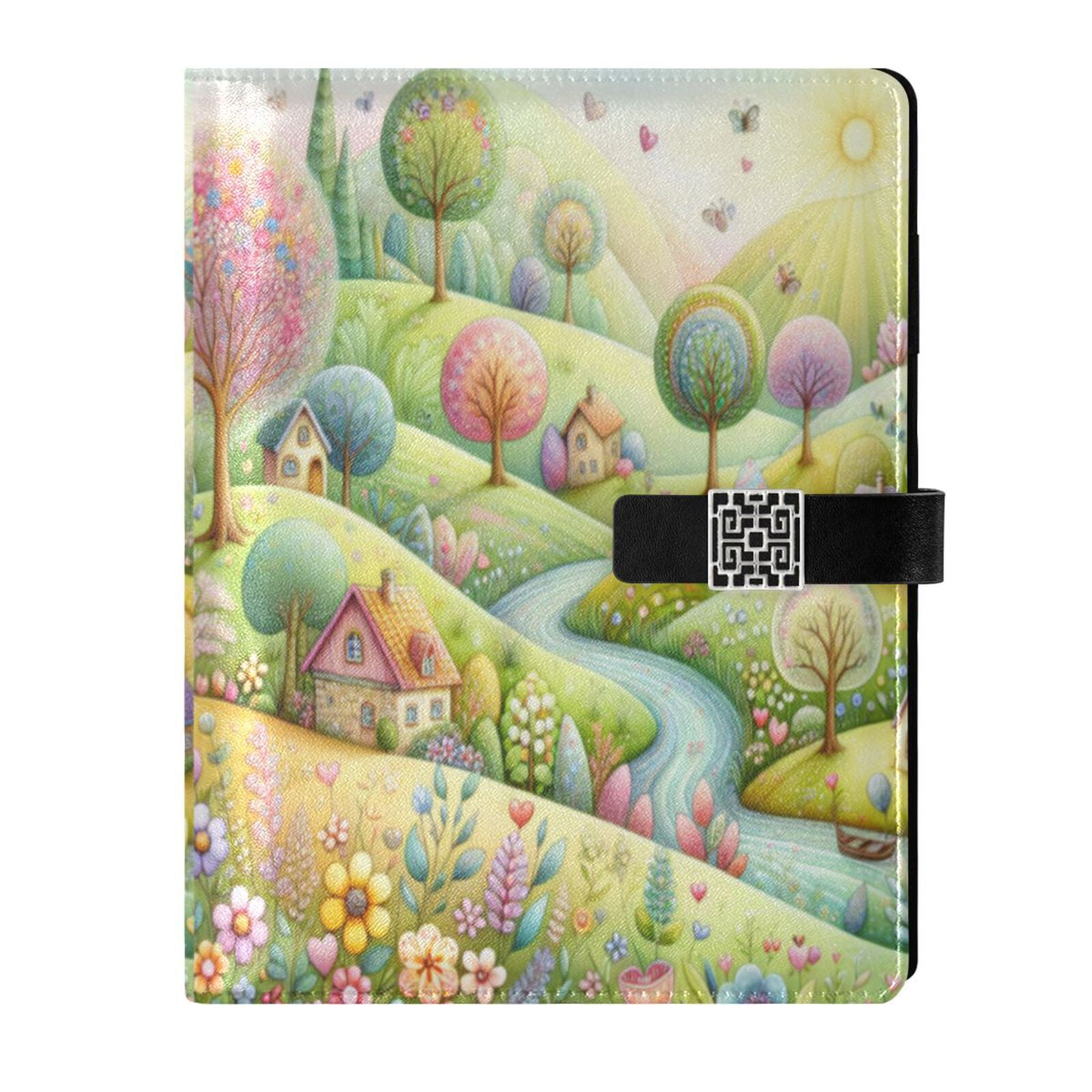 Premium Faux Leather Notebook - Refillable, Multi-Functional Organizer ...