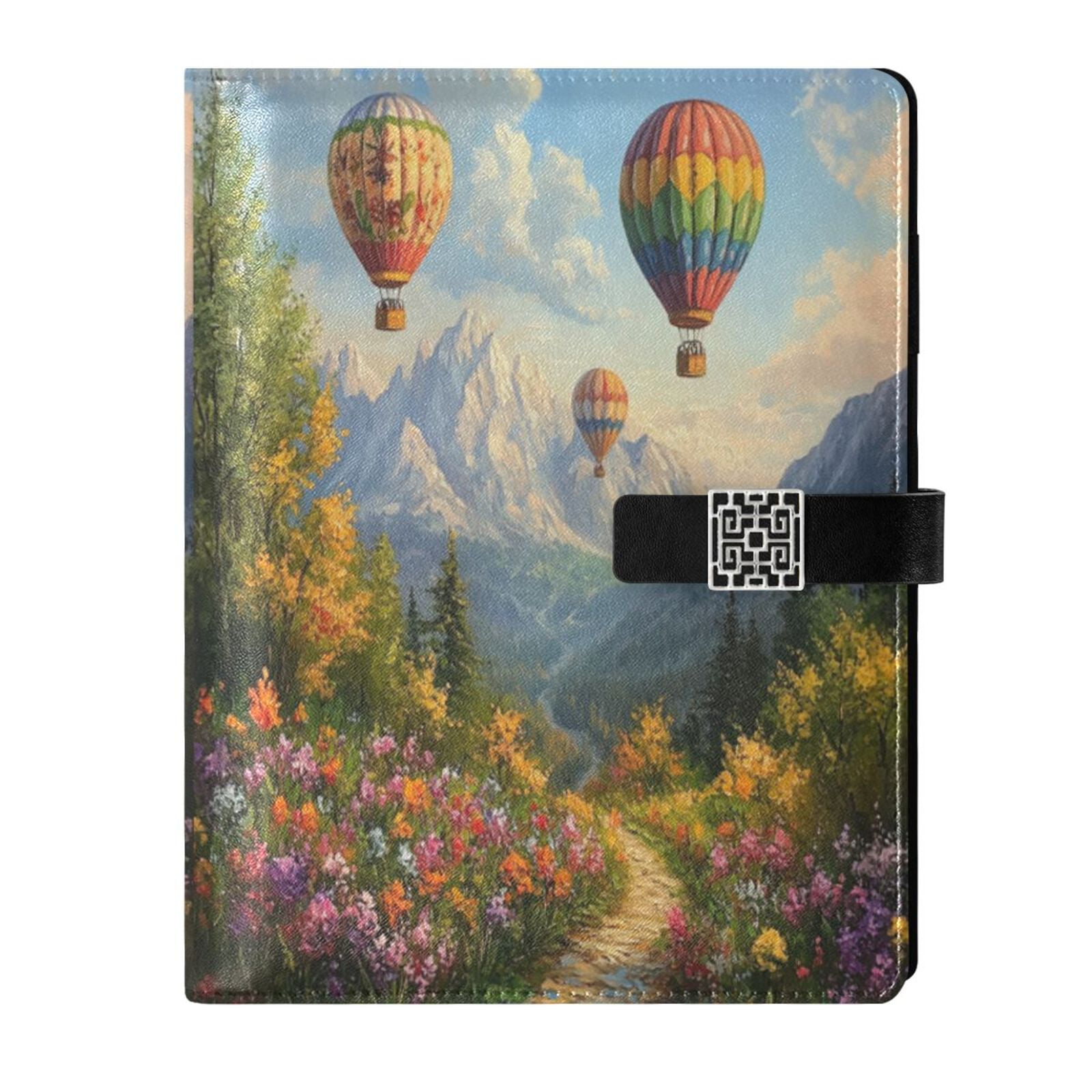 Premium Faux Leather Notebook - Refillable, Multi-Functional Organizer ...