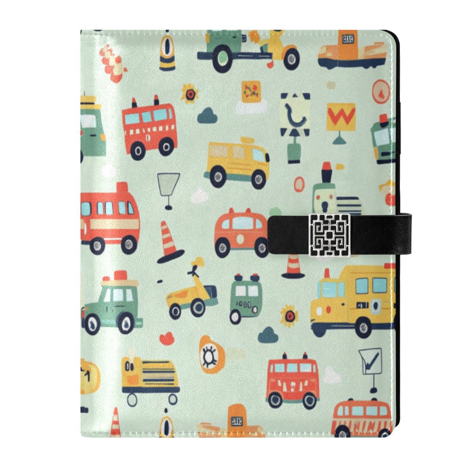 Premium Faux Leather Notebook - Refillable, Multi-Functional Organizer ...