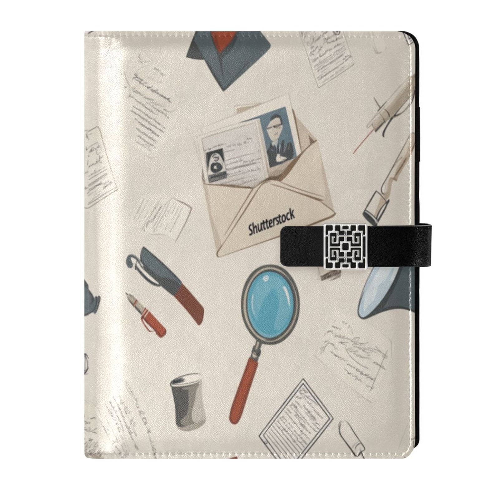 Premium Faux Leather Notebook - Refillable, Multi-Functional Organizer ...