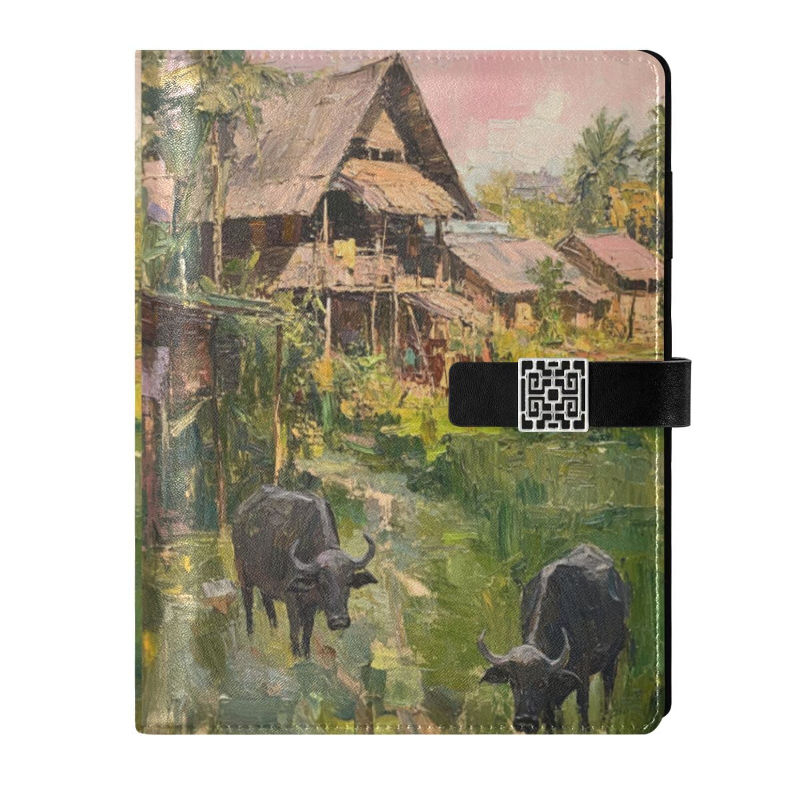 Premium Faux Leather Notebook - Refillable, Multi-Functional Organizer ...