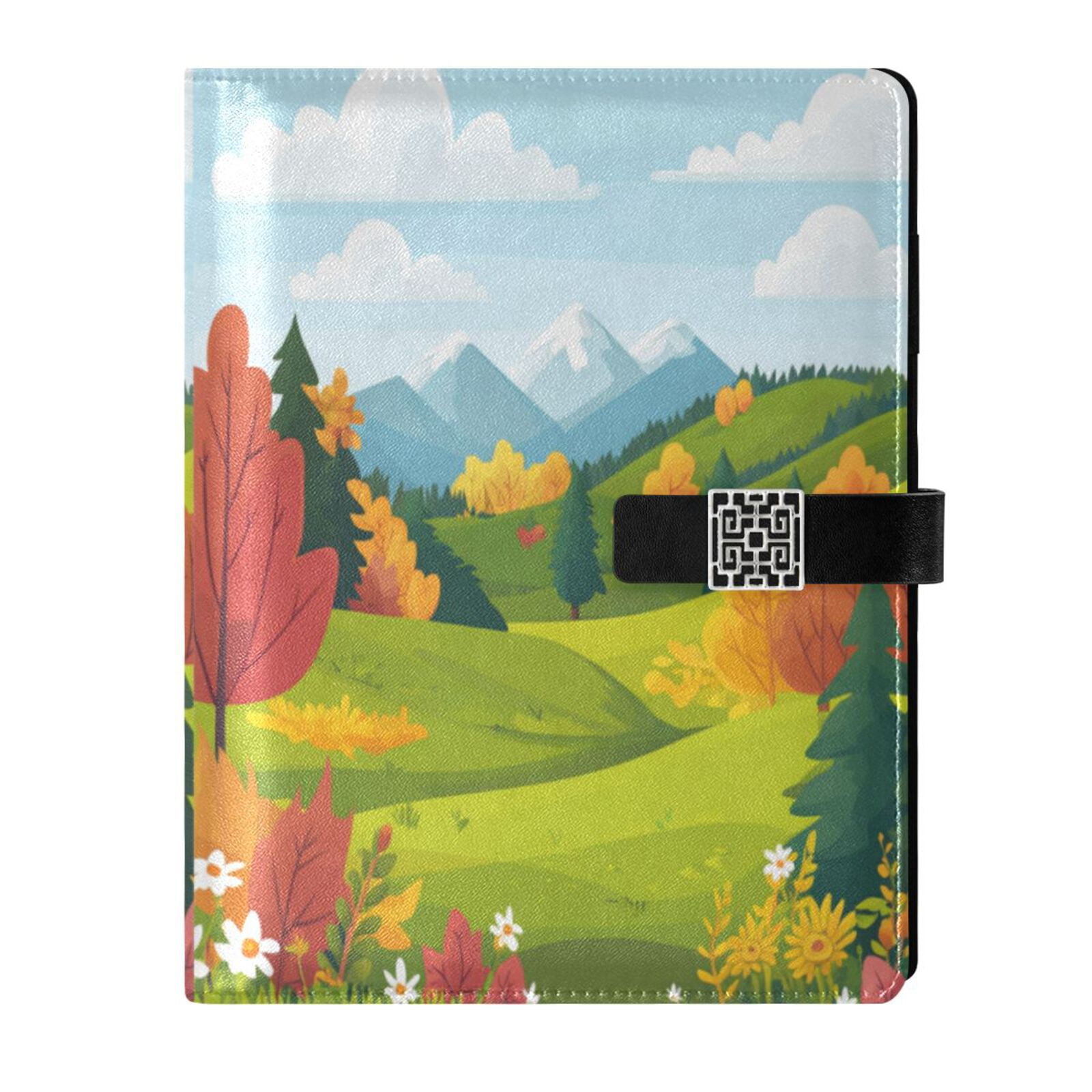 Premium Faux Leather Notebook - Refillable, Multi-Functional Organizer ...