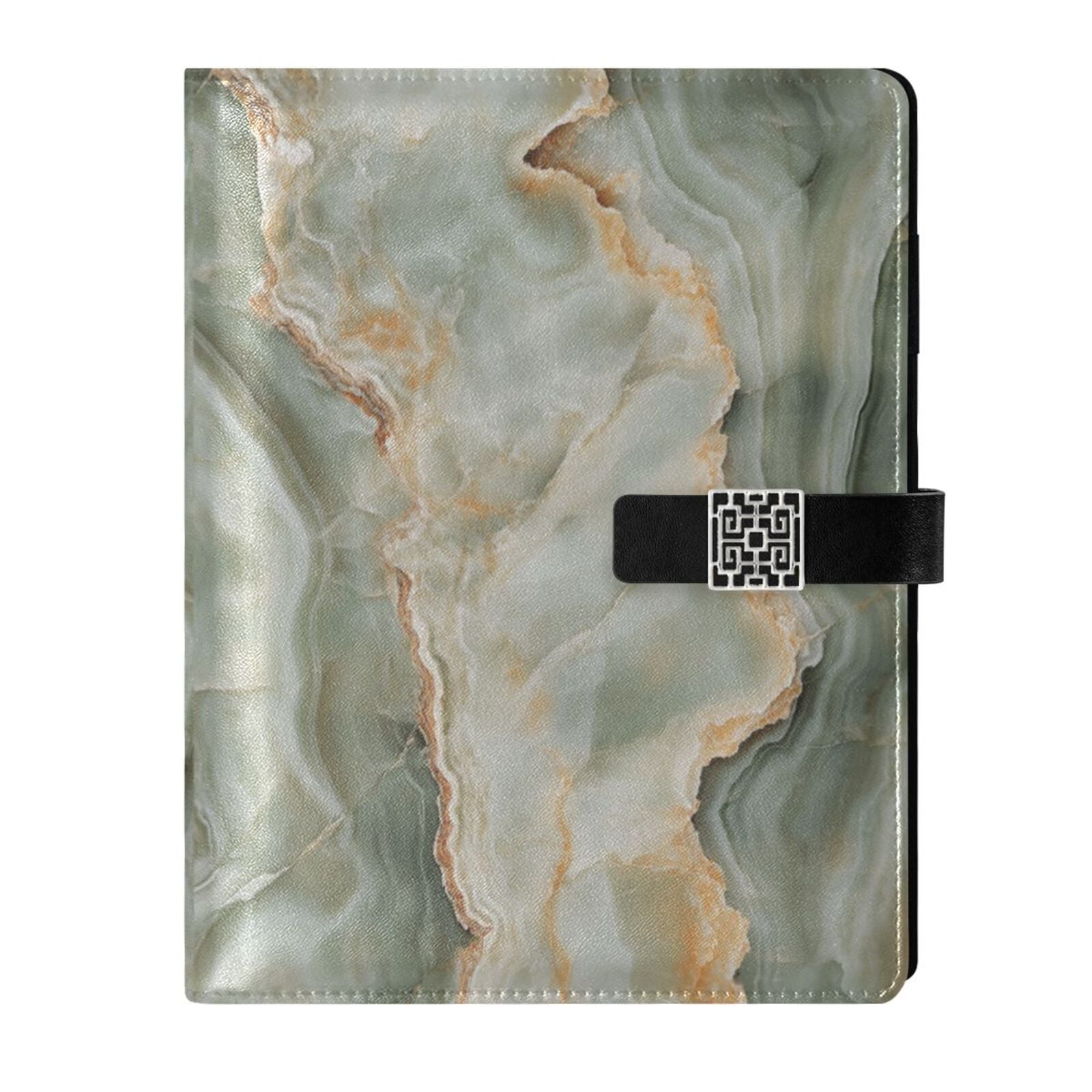 Premium Faux Leather Notebook - Refillable, Multi-Functional Organizer ...