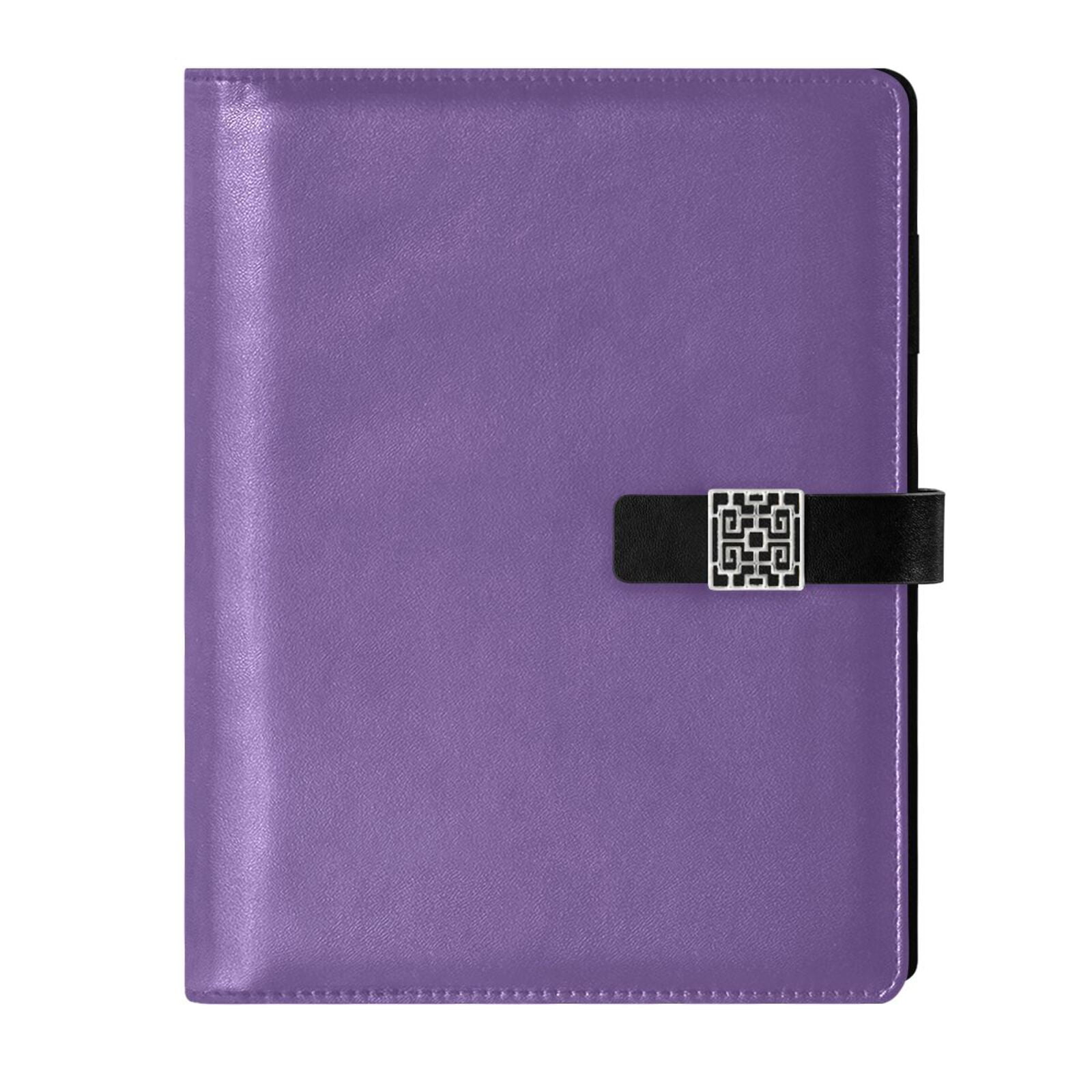 Premium Faux Leather Notebook - Refillable, Multi-Functional Organizer ...