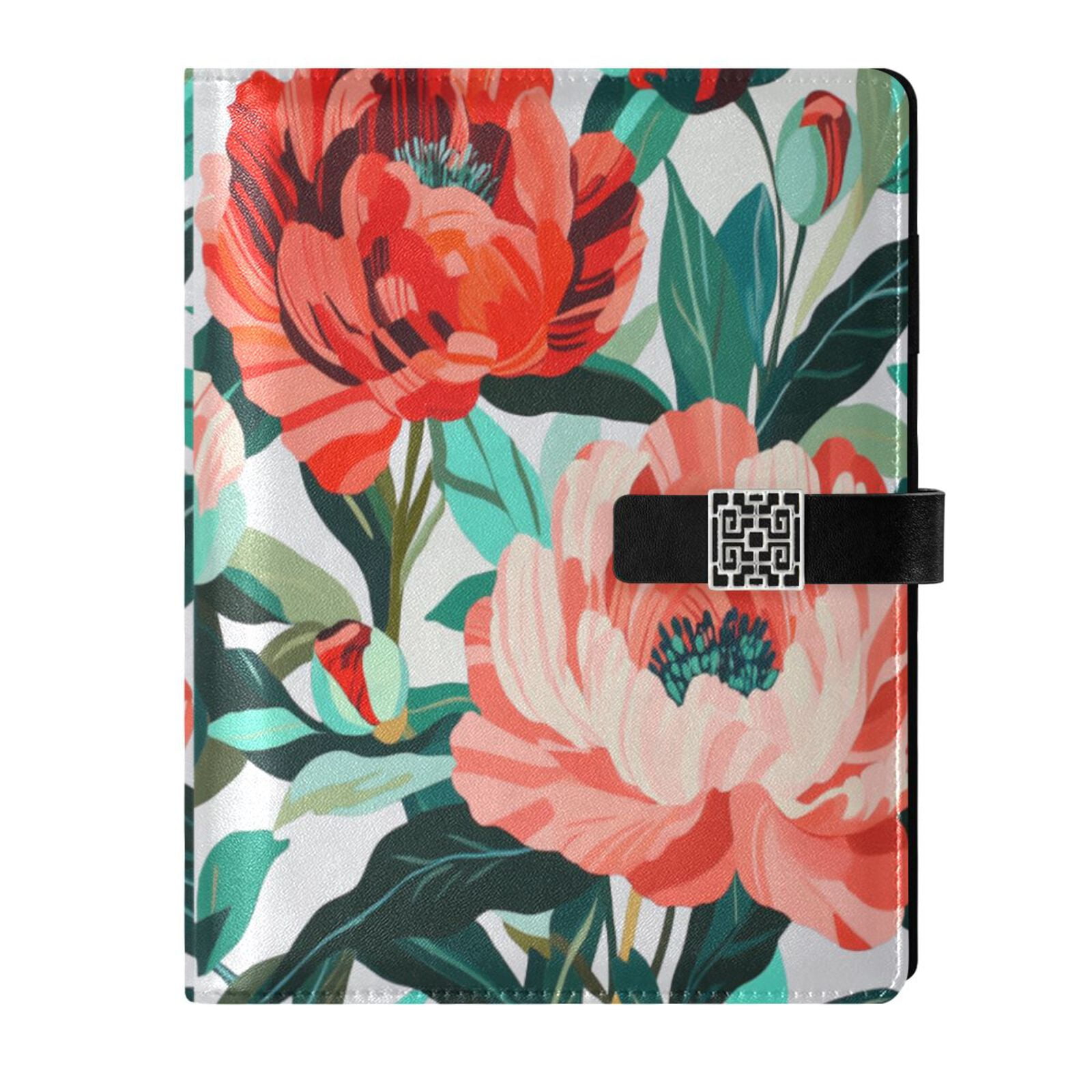 Premium Faux Leather Notebook - Refillable, Multi-Functional Organizer ...