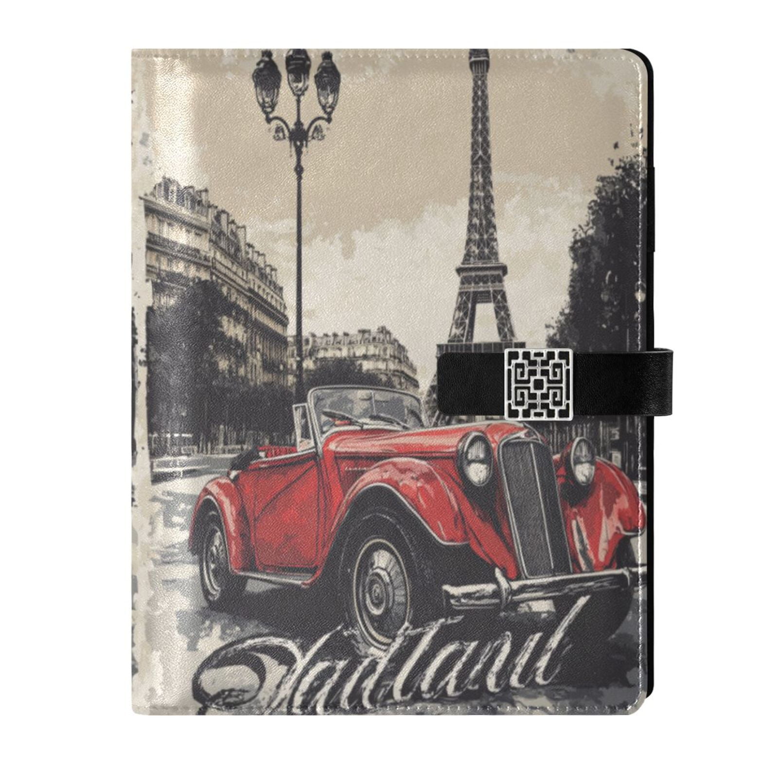 Premium Faux Leather Notebook - Refillable, Multi-Functional Organizer ...