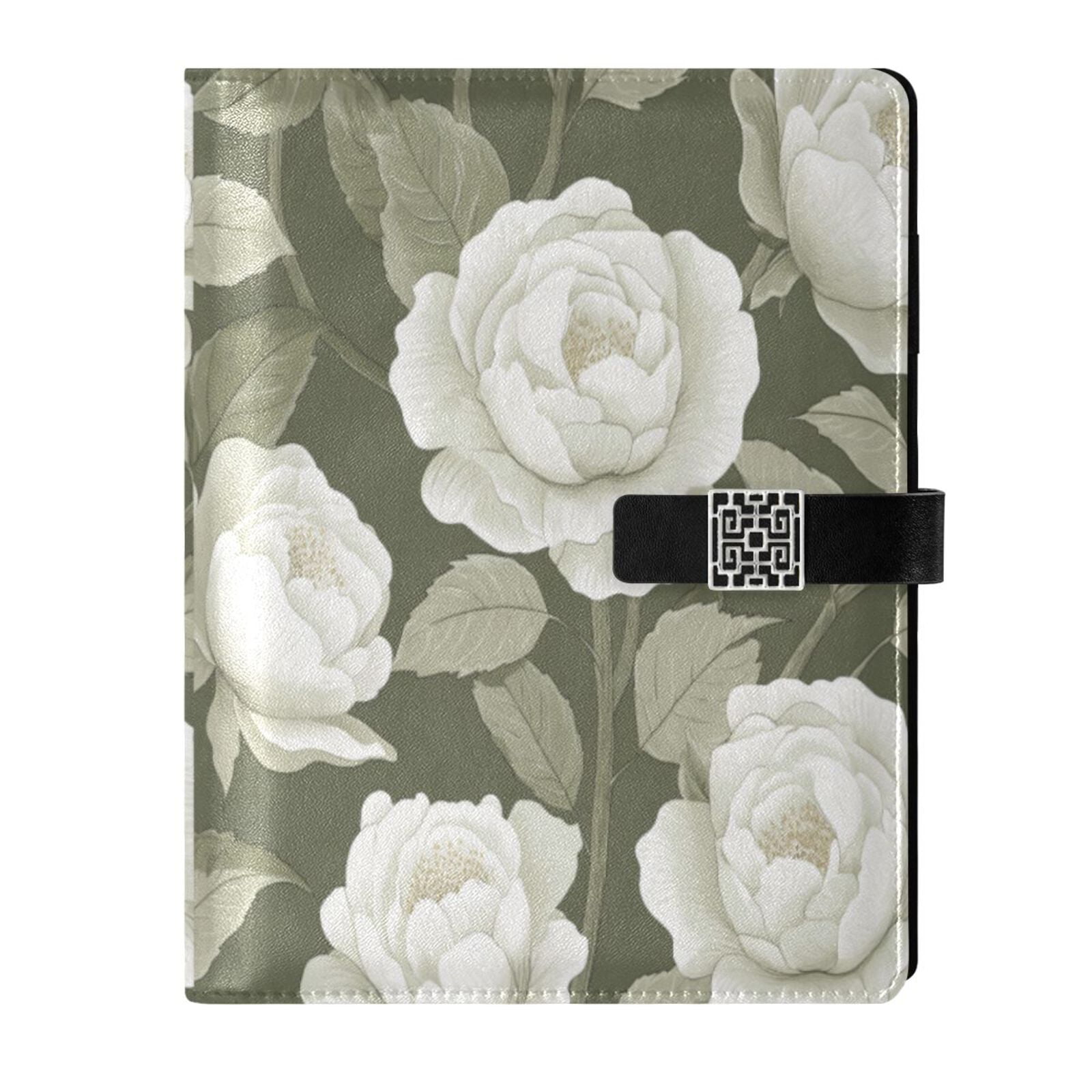 Premium Faux Leather Notebook - Refillable, Multi-Functional Organizer ...