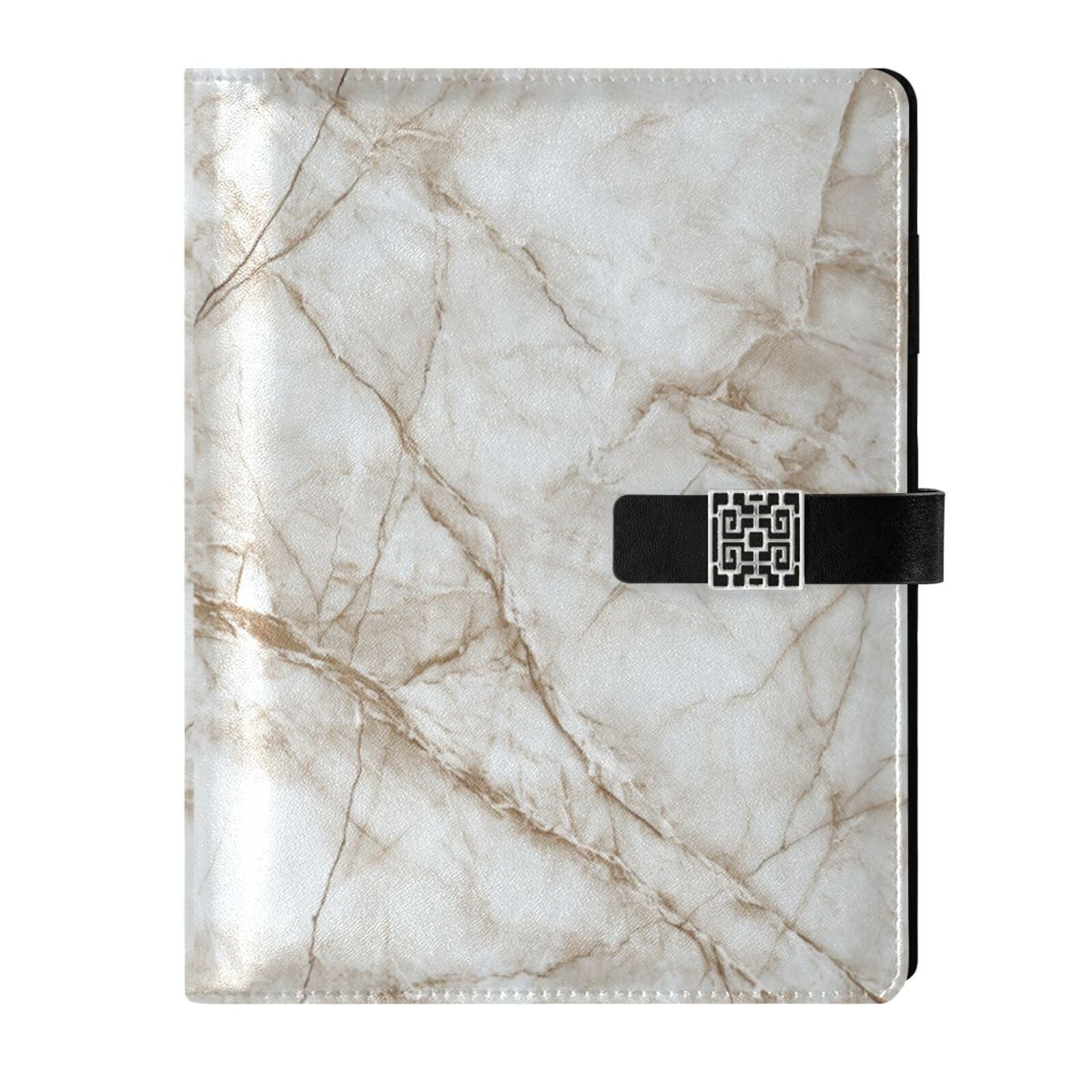 Premium Faux Leather Notebook - Refillable, Multi-Functional Organizer ...