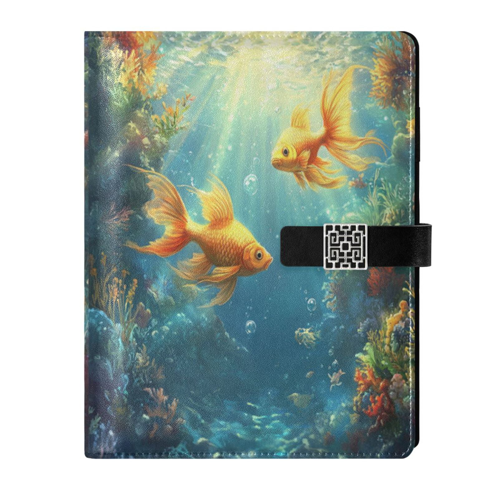 Premium Faux Leather Notebook - Refillable, Multi-Functional Organizer ...