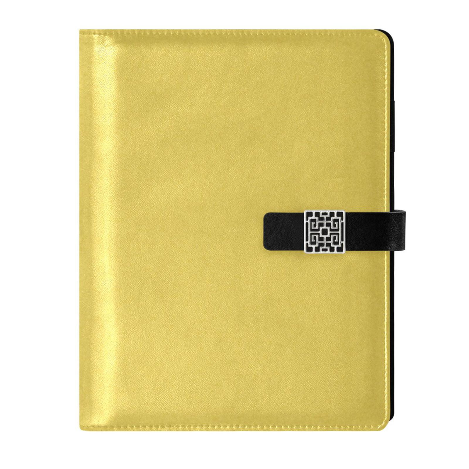 Premium Faux Leather Notebook - Refillable, Multi-Functional Organizer ...