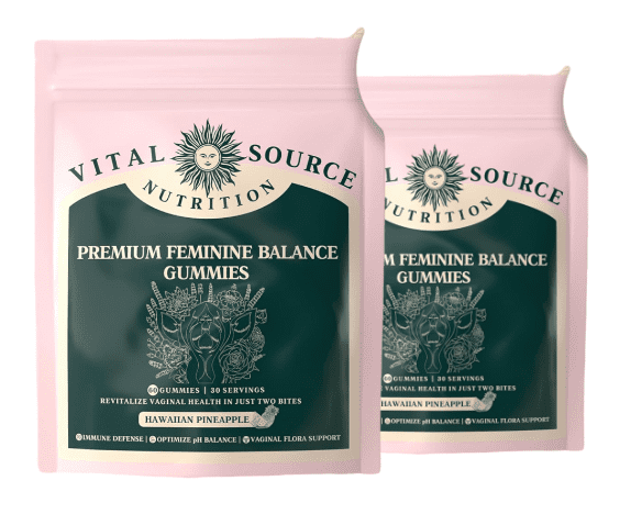 Premium Feminine Balance Gummies,Vital Source Nutrition,60 Gummies- 2 Caps/Day - Walmart.com
