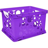 Sterilite File Crate, Plastic, Black, Set of 6 - Walmart.com