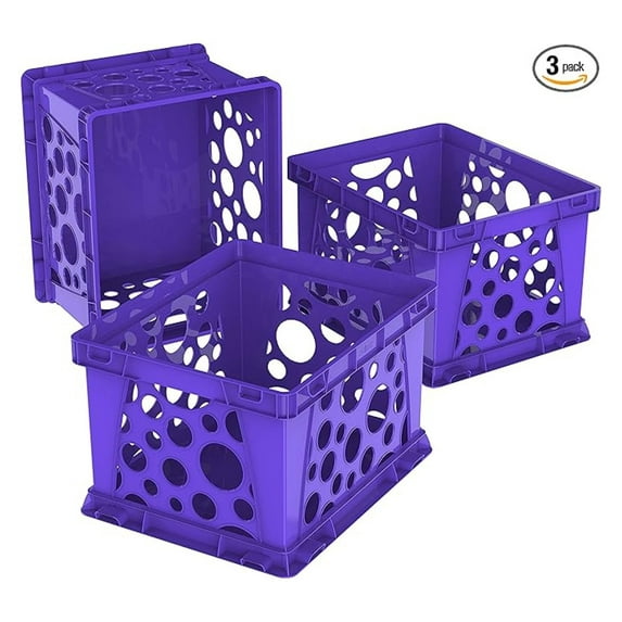 Premium File Crate with Handles – Letter and Legal Document and Folder ...