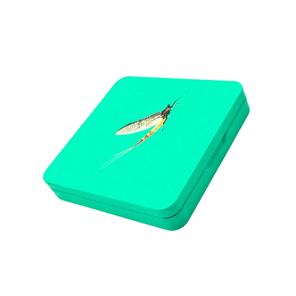 Premium Fishing Hook Keeper Box 16 Slot Hard Wearing Metal Construction ...