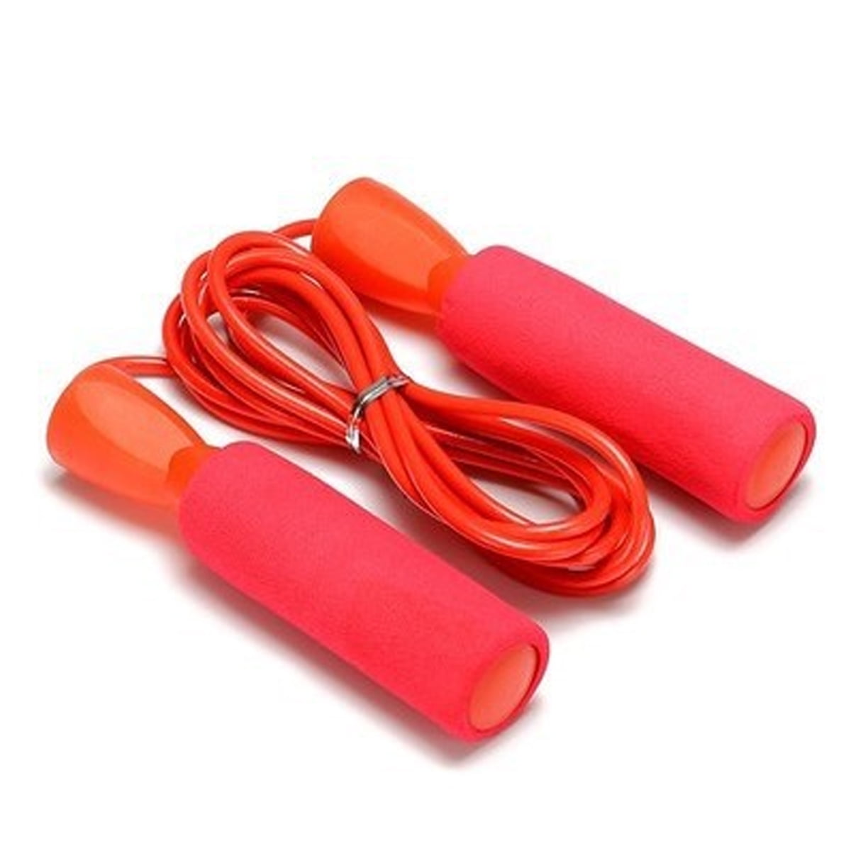 Premium Fitness Skip Cord Adjustable Tangle-Free Steel Wire Jump Rope ...