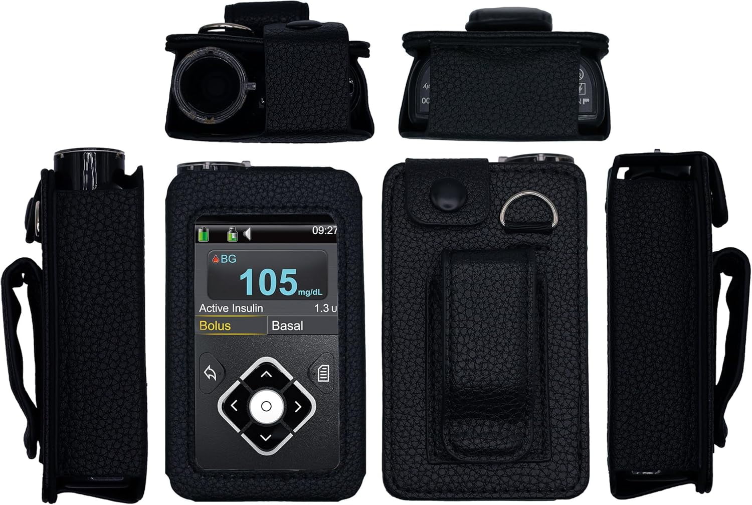 Premium Fitted Leather Case with Screen Protector & Belt Clip (Neck ...