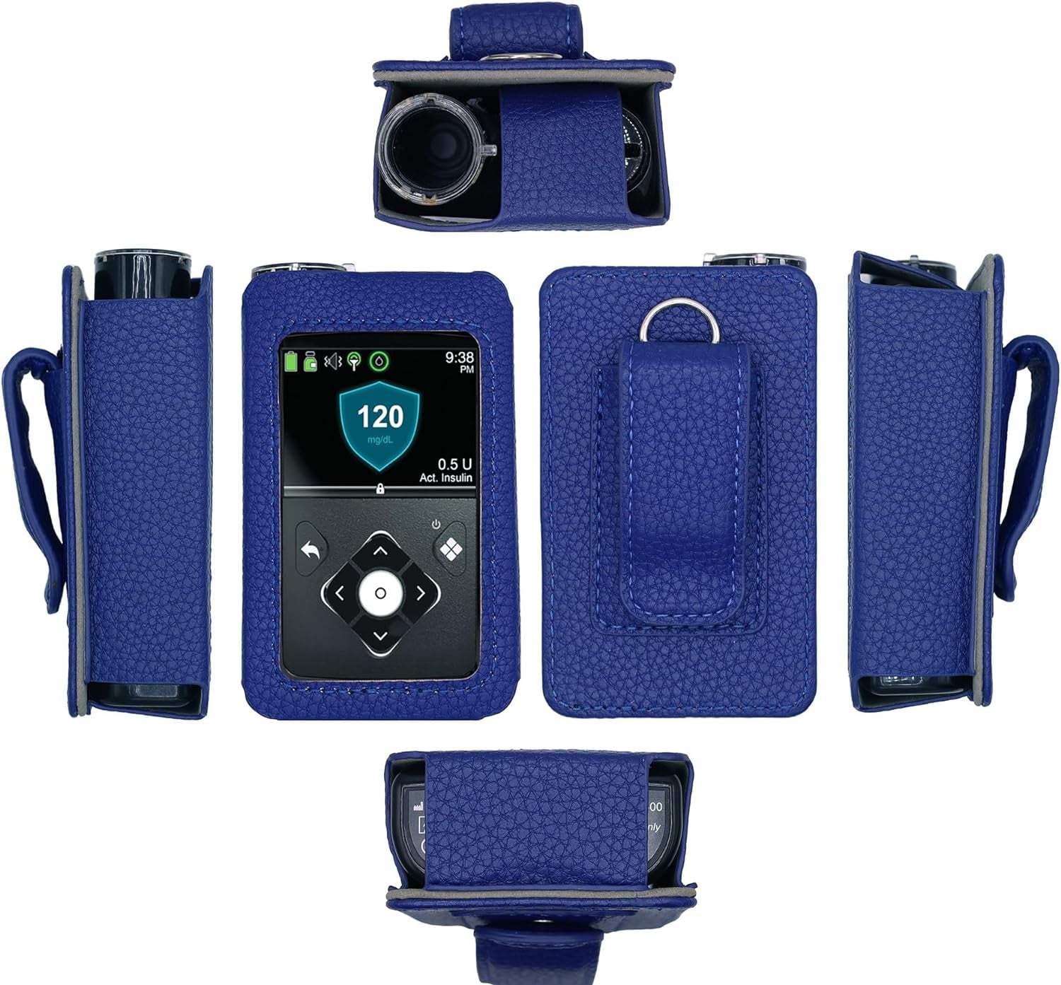 Premium Fitted Leather Case with Screen Protector & Belt Clip (Neck ...