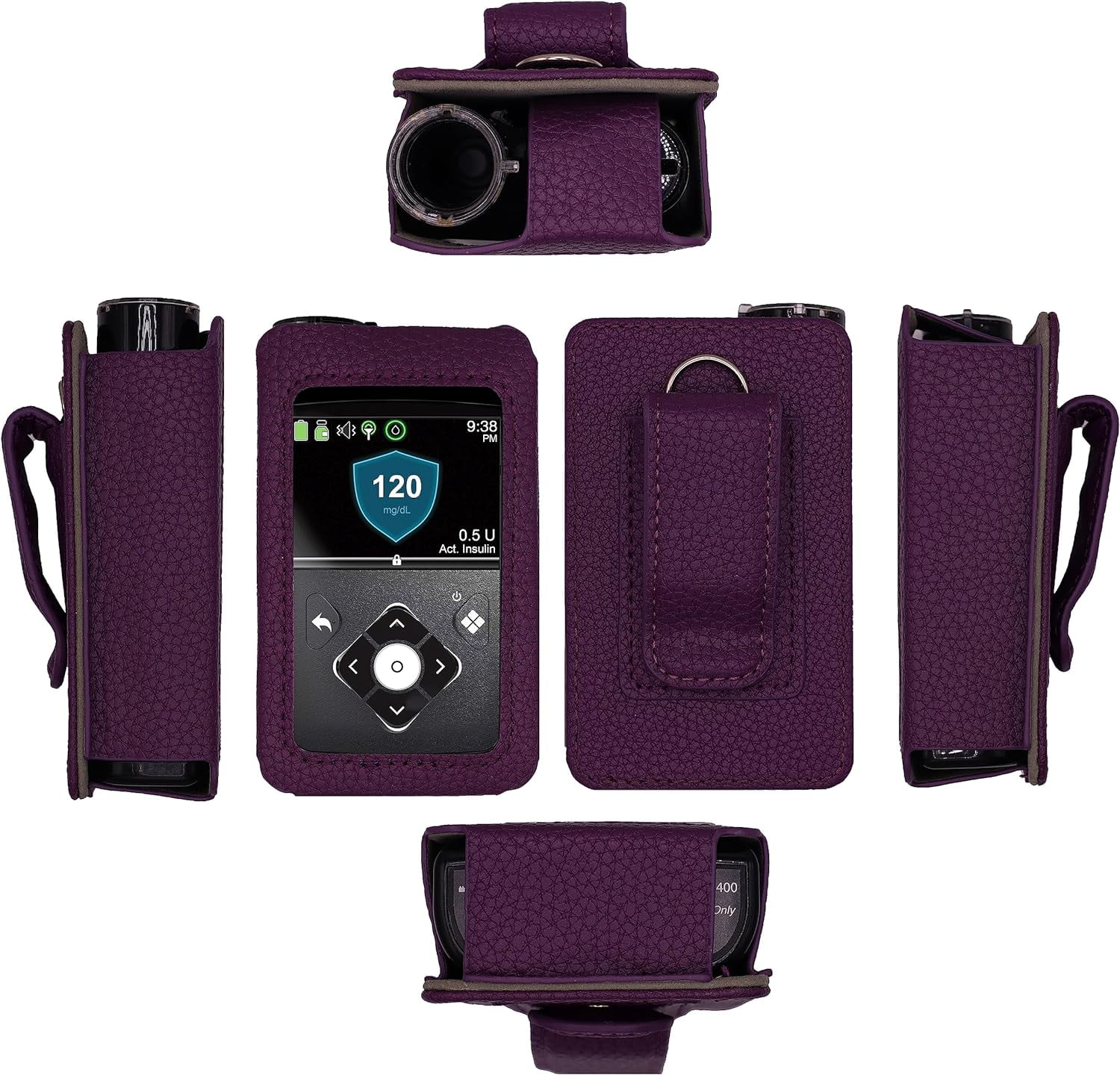 Premium Fitted Leather Case with Screen Protector & Belt Clip (Neck ...