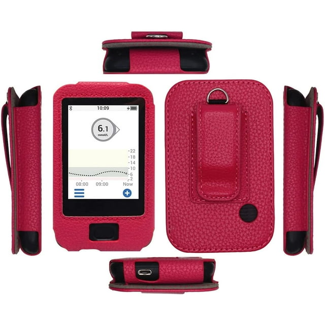 Premium Fitted Leather Case with Screen Protector, Belt Clip,Carabiner ...