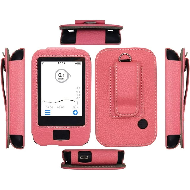 Premium Fitted Leather Case with Screen Protector, Belt Clip,Carabiner ...