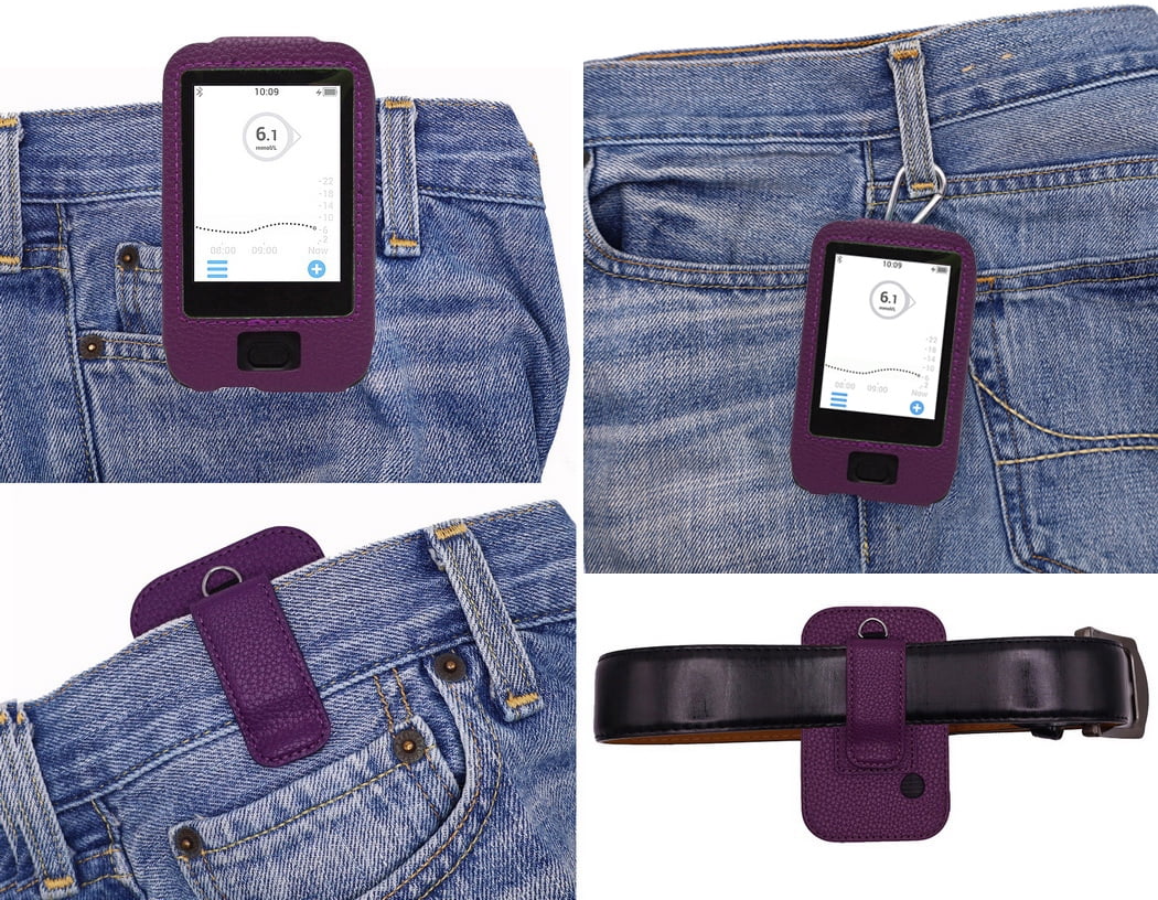 Premium Fitted Leather Case with Screen Protector, Universal Belt Clip ...