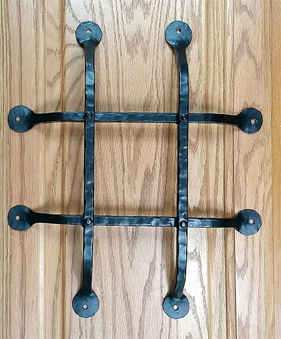 Premium Flat Tipped Speakeasy Grille - 10" x 12" 4 Bars, Black ...