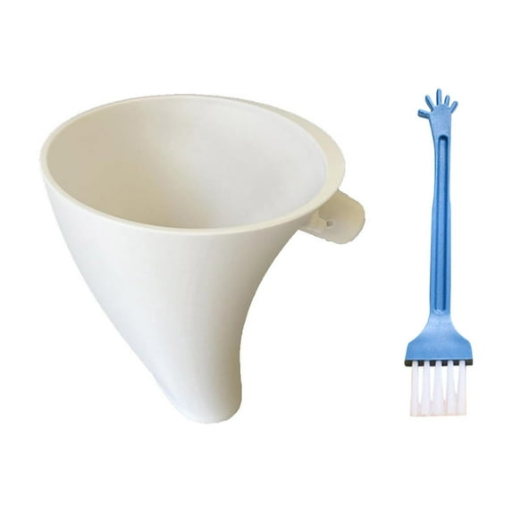 Premium Flour Funnel for Mixer 5 Qt,Anti-Splash Attachment for Tilt ...