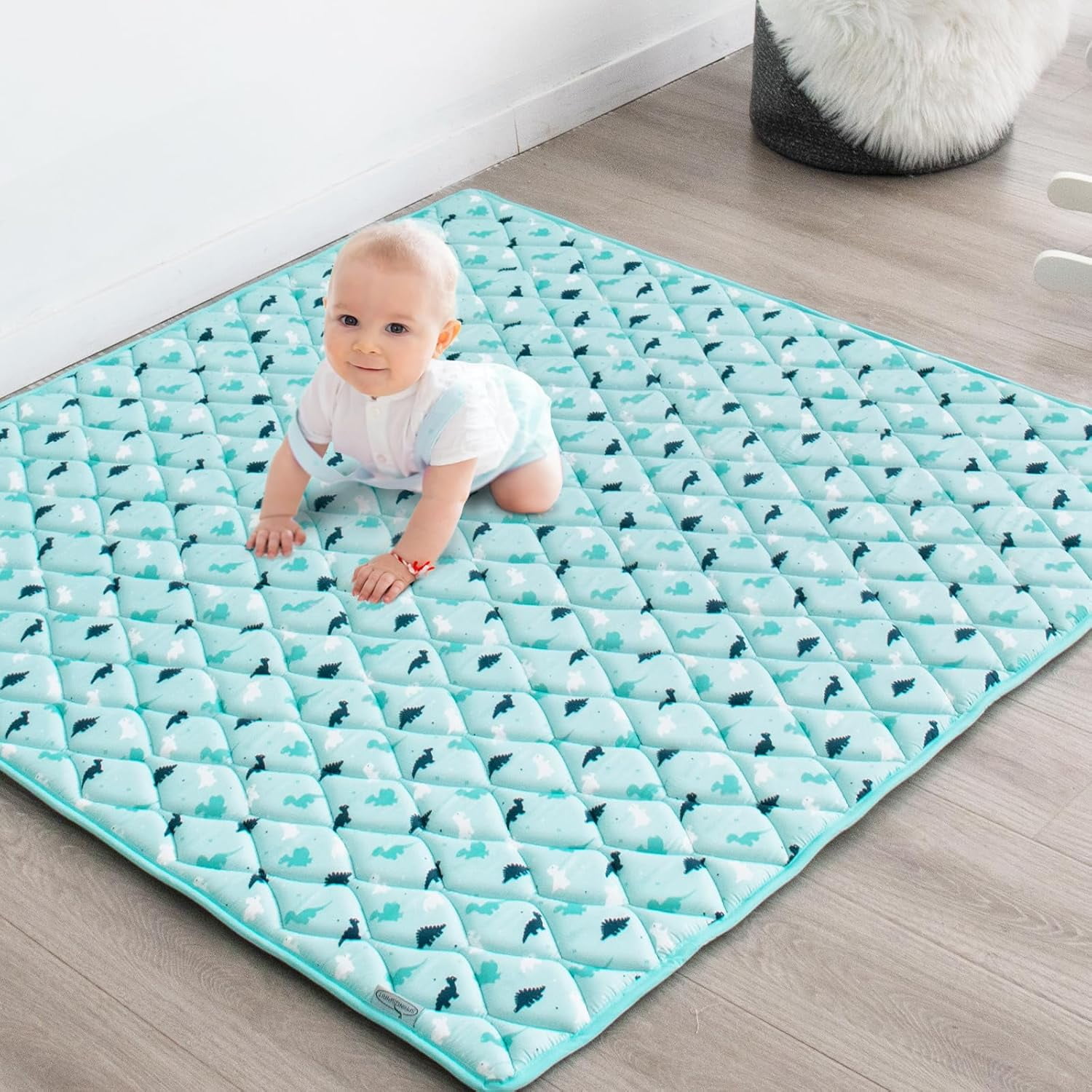Premium Foam Baby Play Mat 50" X 50", Play Mat for Babies and Toddlers ...