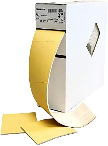Premium Foam Back Perforated Sanding Sheets Roll 4-1/2 Inch Wide x 27 ...