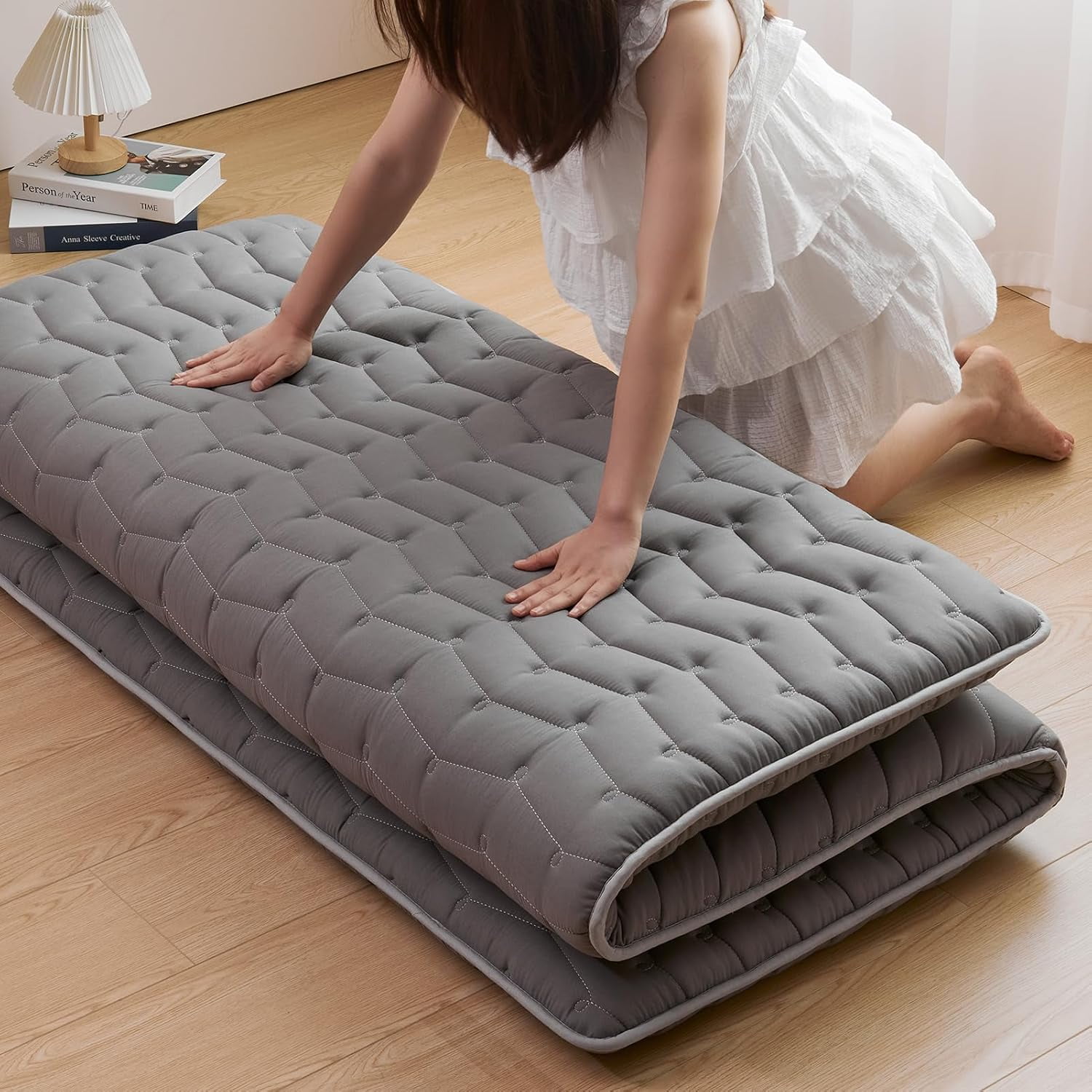 Premium Foam Japanese Futon Floor Mattress Queen Size 60"x 80",100% ...