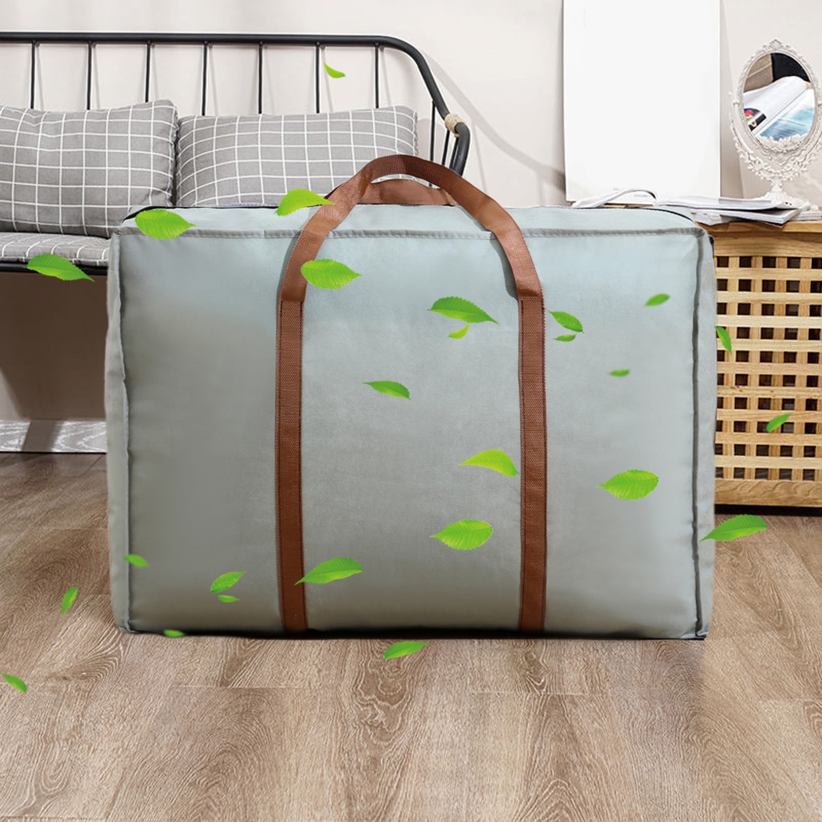 Premium Foldable Storage Duffle Bag | Non-Woven Travel Organizer ...
