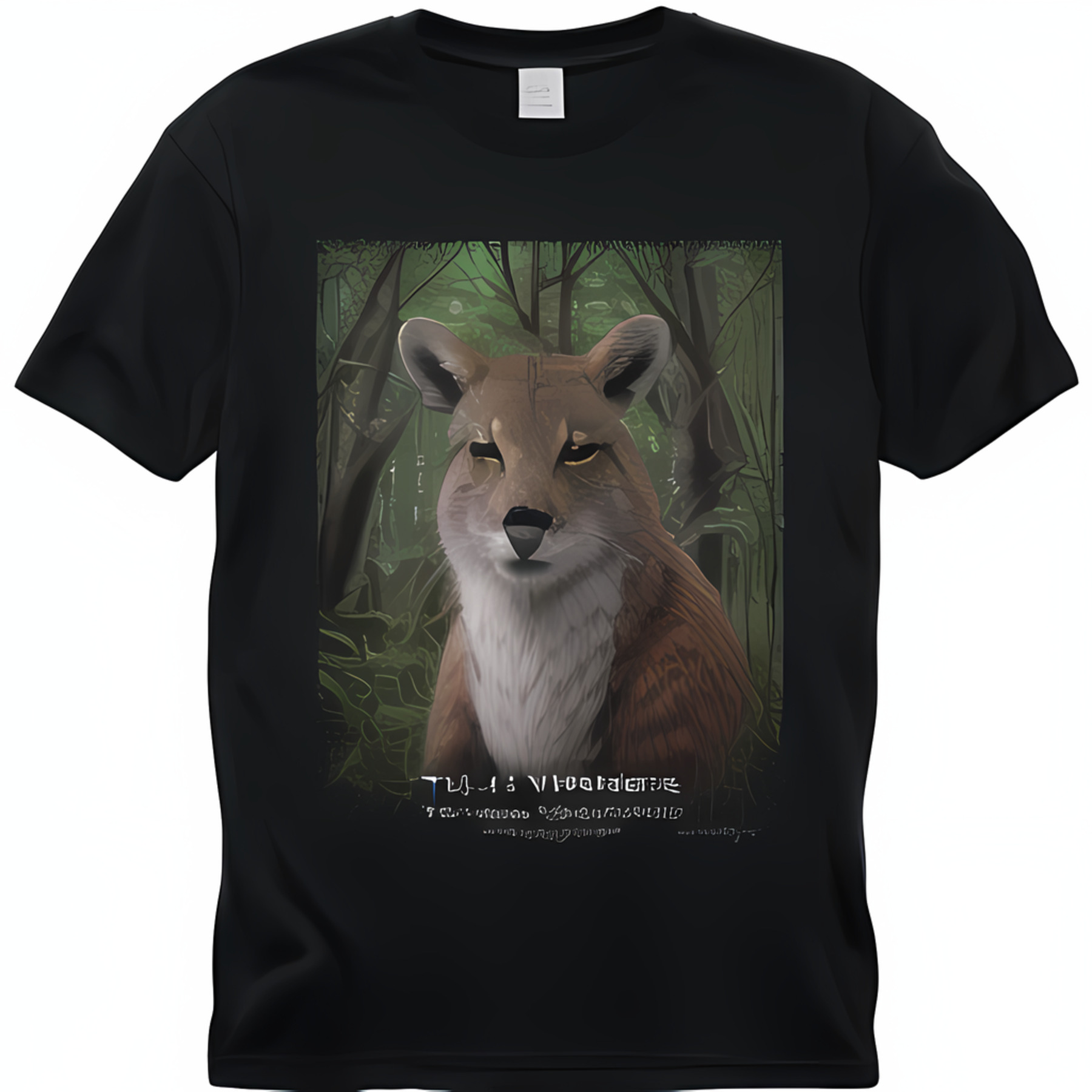 Premium Forest Creature T-Shirt ExquisiTee WLOP & Rutkowski Style ...