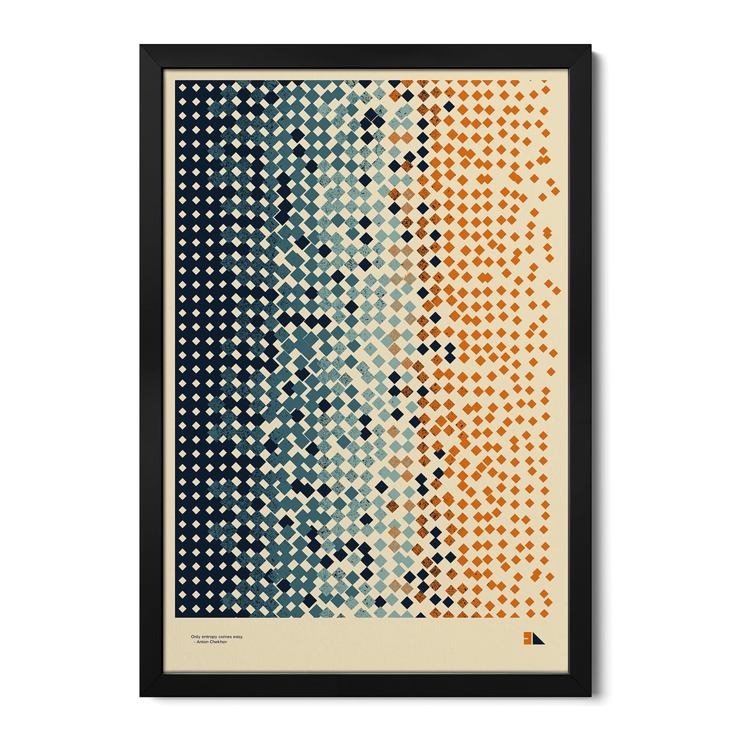 Premium Framed Art Print - Entropy - Walmart.com