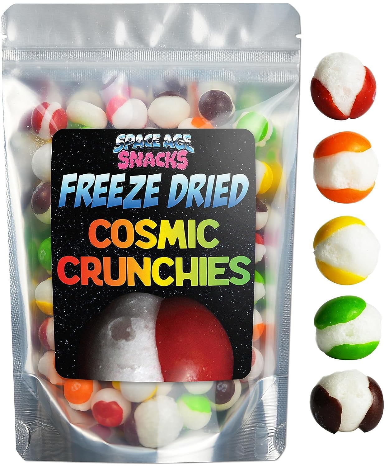 Premium Freeze Dried Candy BCF26 - 4 Ounce Original Cosmic Crunchies ...