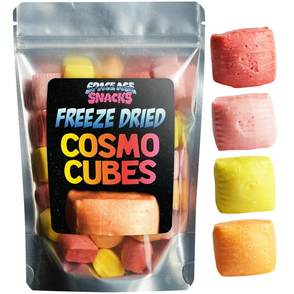 Premium Freeze Dried Candy BCF26 - 5 Ounce Freeze Dried Cosmo Cubes ...
