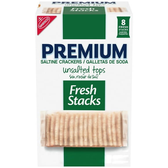 Unsalted Saltine Crackers for Snacking and Baking from Walmart