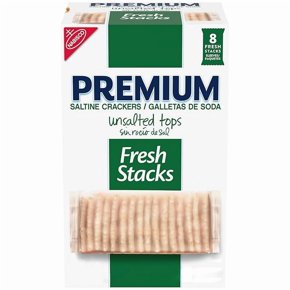 Unsalted Saltine Crackers for Snacking and Baking from Walmart
