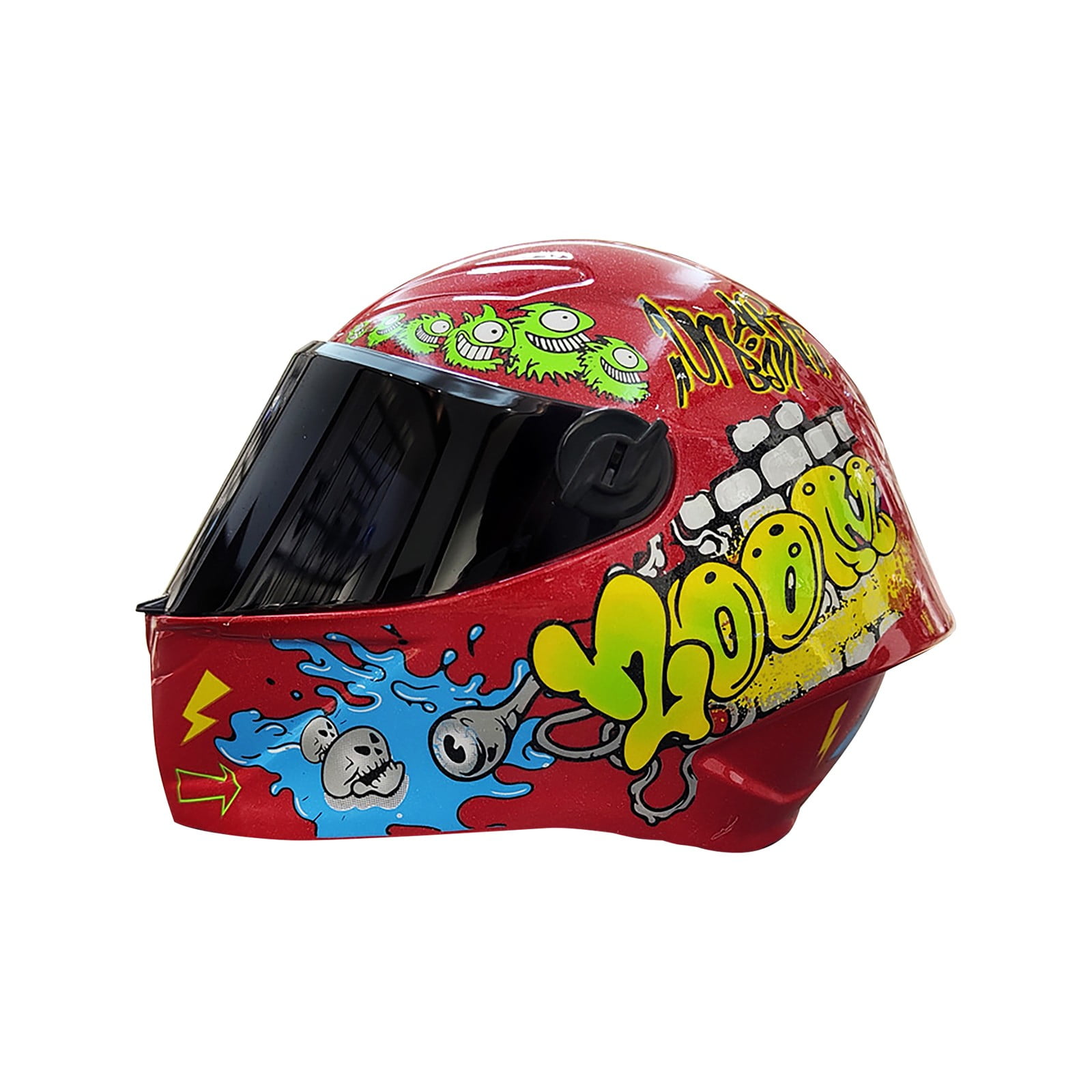 BXIRSM Premium Full Face Motorcycle Helmet with Graphic Design, DOT ...