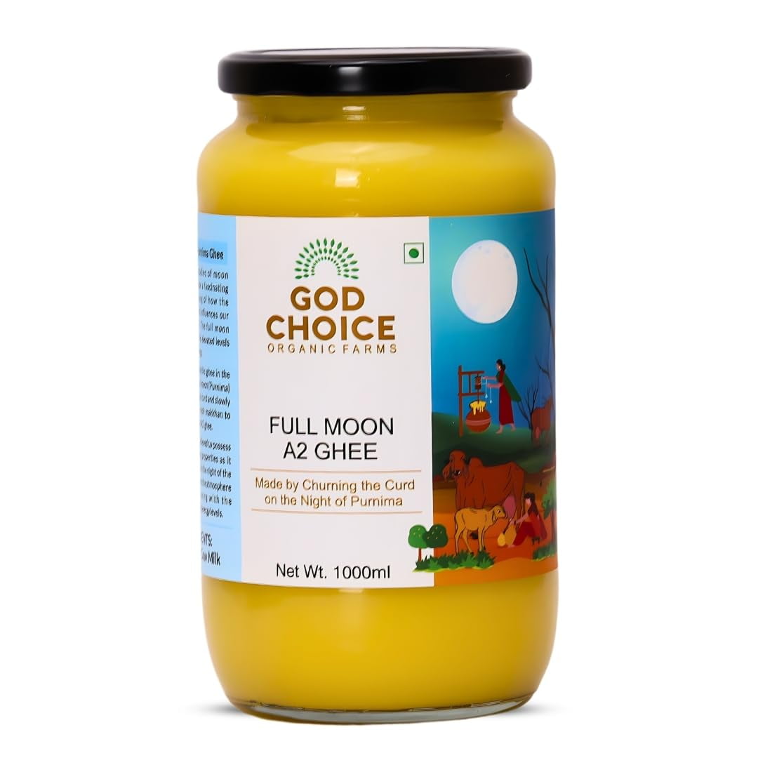 Premium Full Moon A2 Desi Cow Ghee By God Choice Organic Farms | High ...