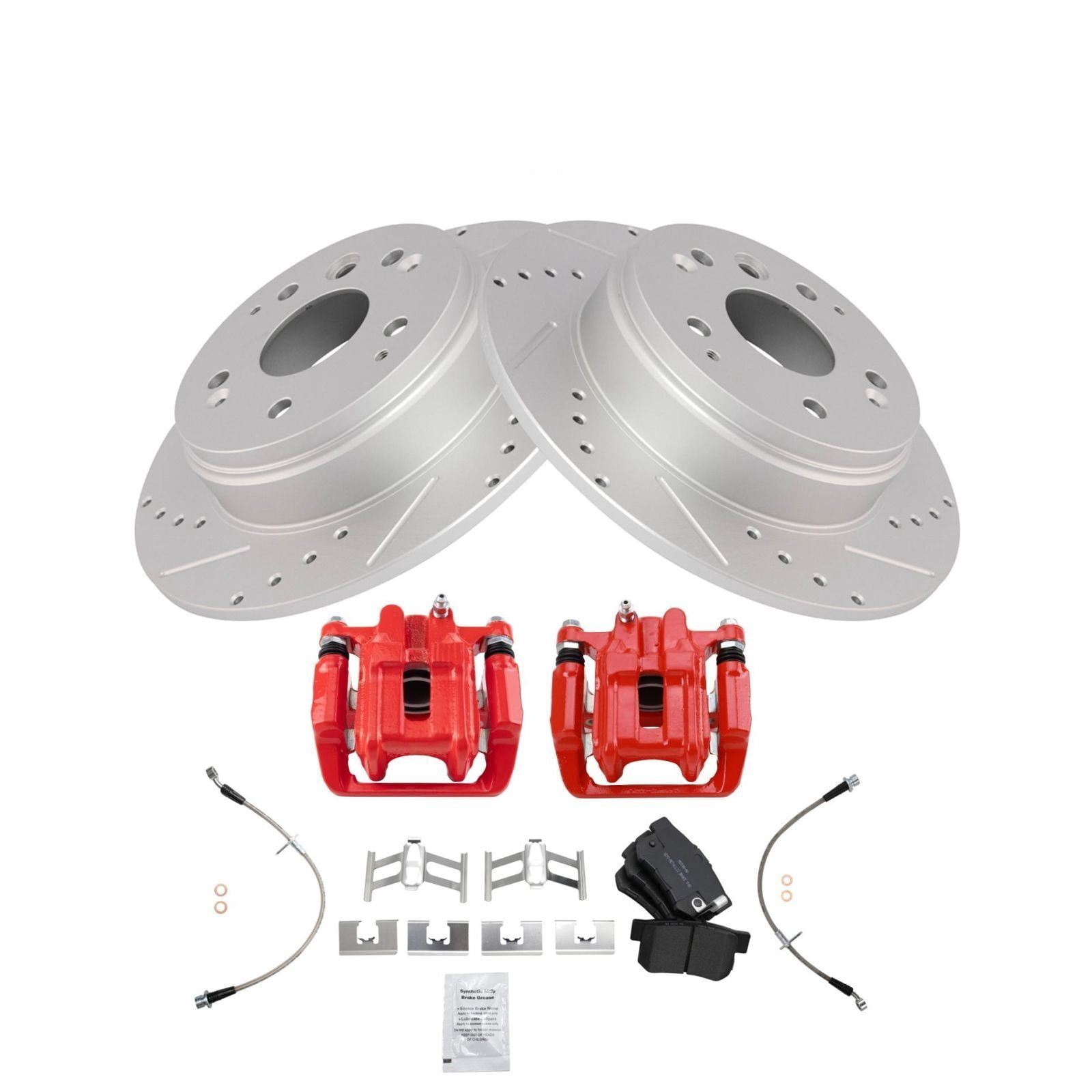Premium G-Coated Rear Disc Brake Kit Fits 2004-2008 for Acura TL ...