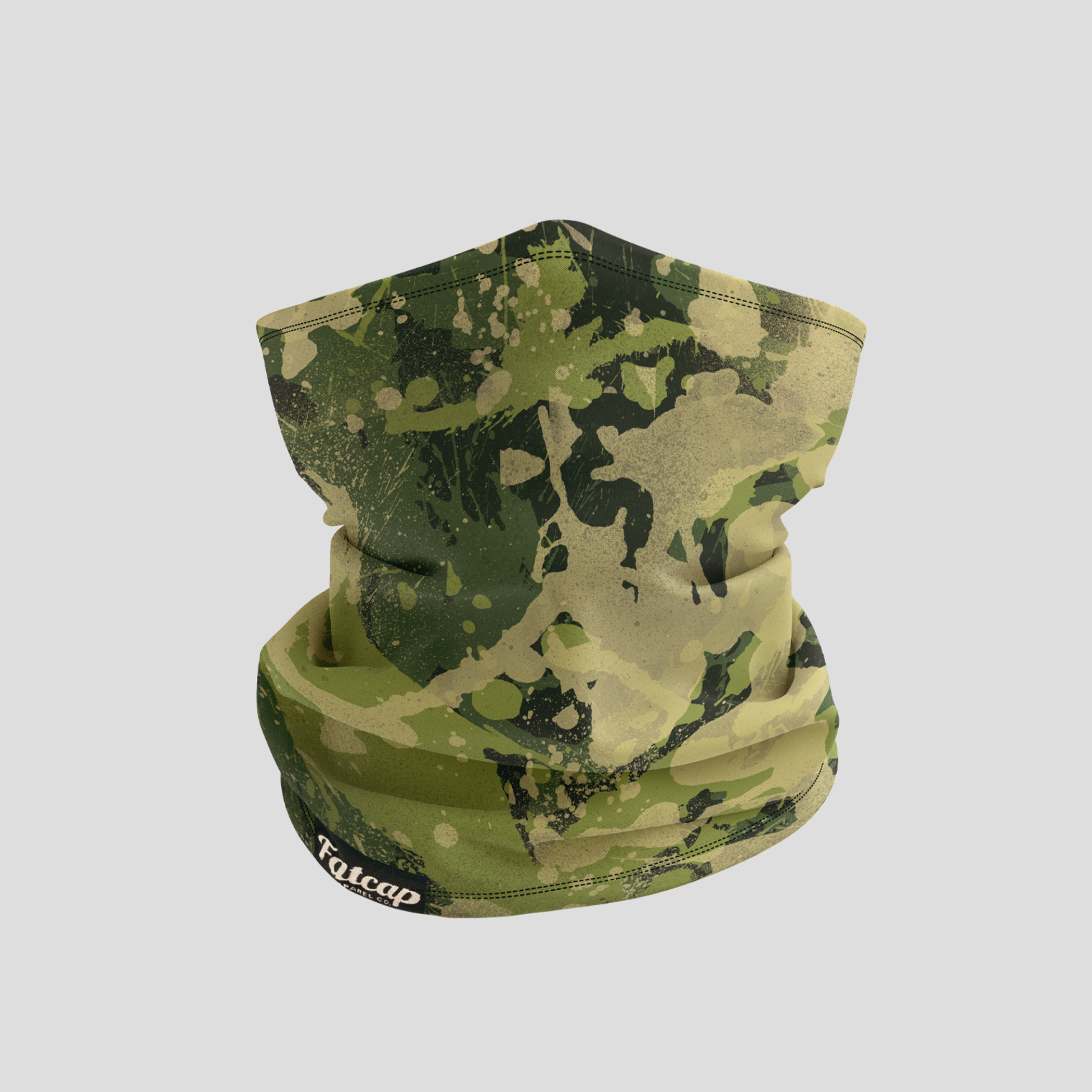 Premium Gaiter[ Green Camo Paint Splatter ] - Walmart.com