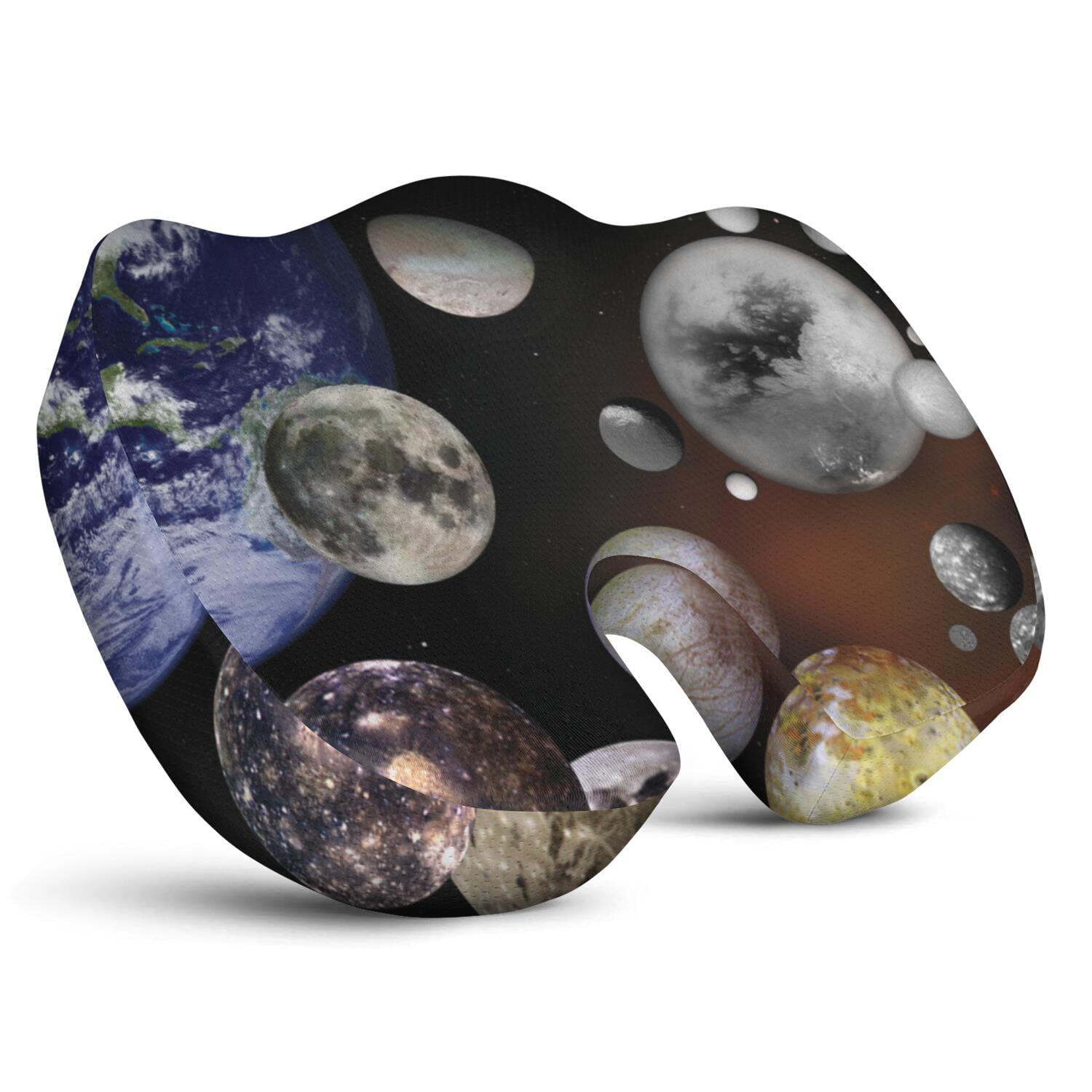Premium Galaxy Pattern Memory Foam Seat Cushion Ergonomic Chair Pad for ...