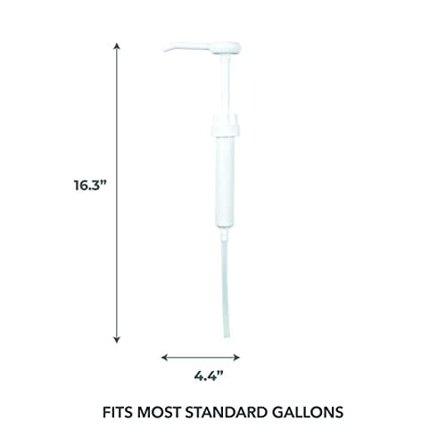 Premium Gallon Pump, Dispenses One Ounce Per Pump, Fits Most Standard ...